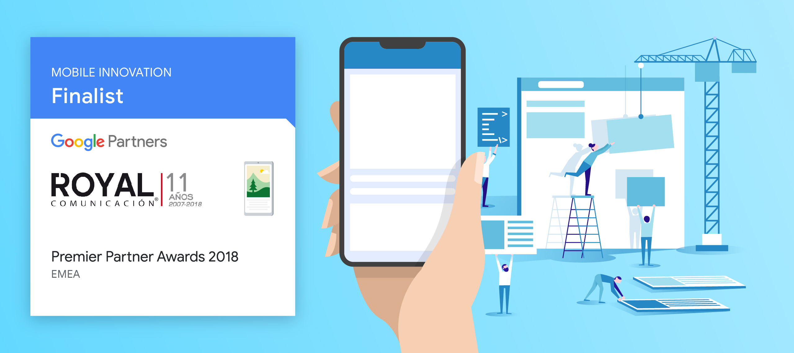 ¡Somos finalistas de los Google Premier Partner Awards 2018! - Royal ...